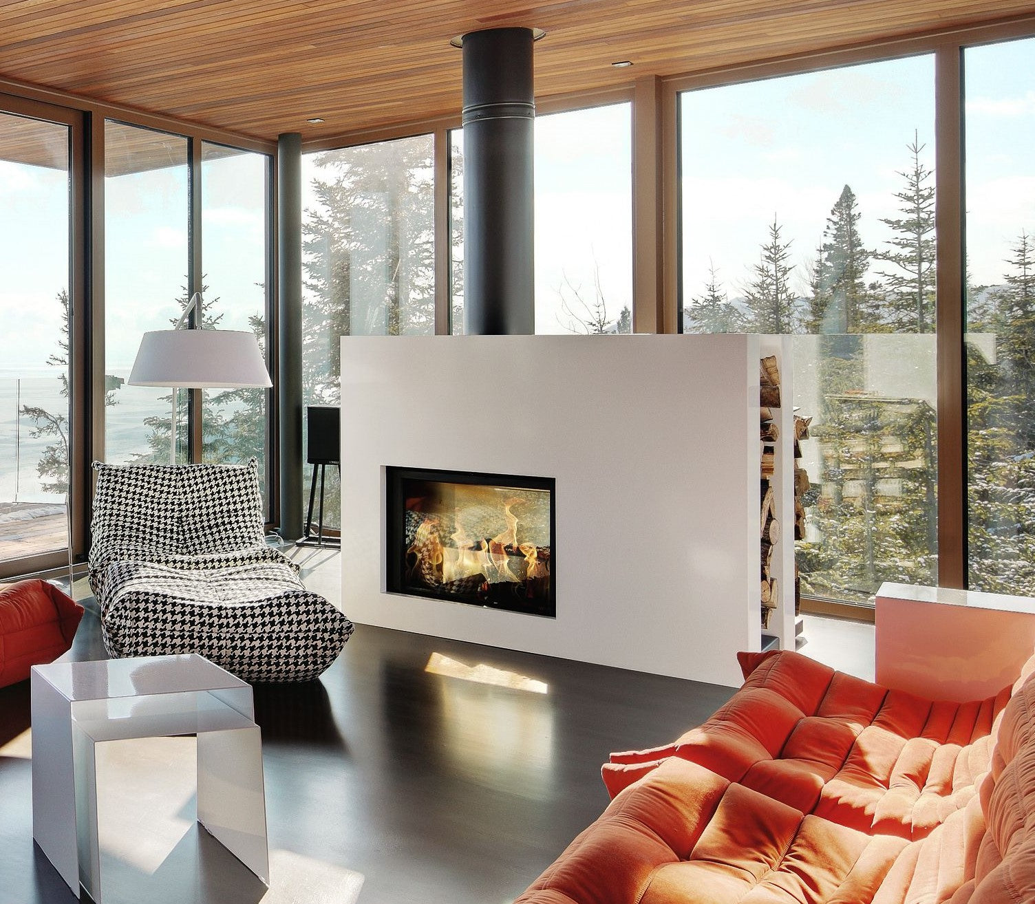 Stûv Double-Sided Wood Fire | The Fireplace – The Fireplace NZ