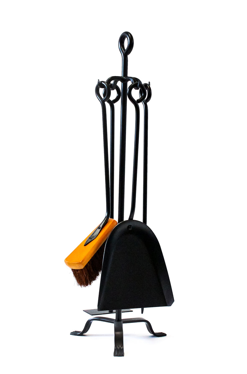 Fire Tool Set - Hand Forged – The Fireplace NZ